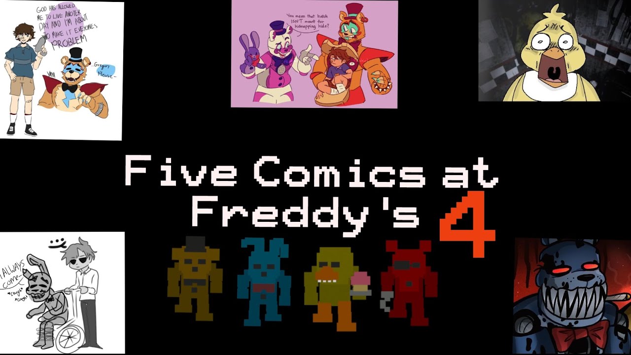 Five Comics at Freddy's 4 - YouTube