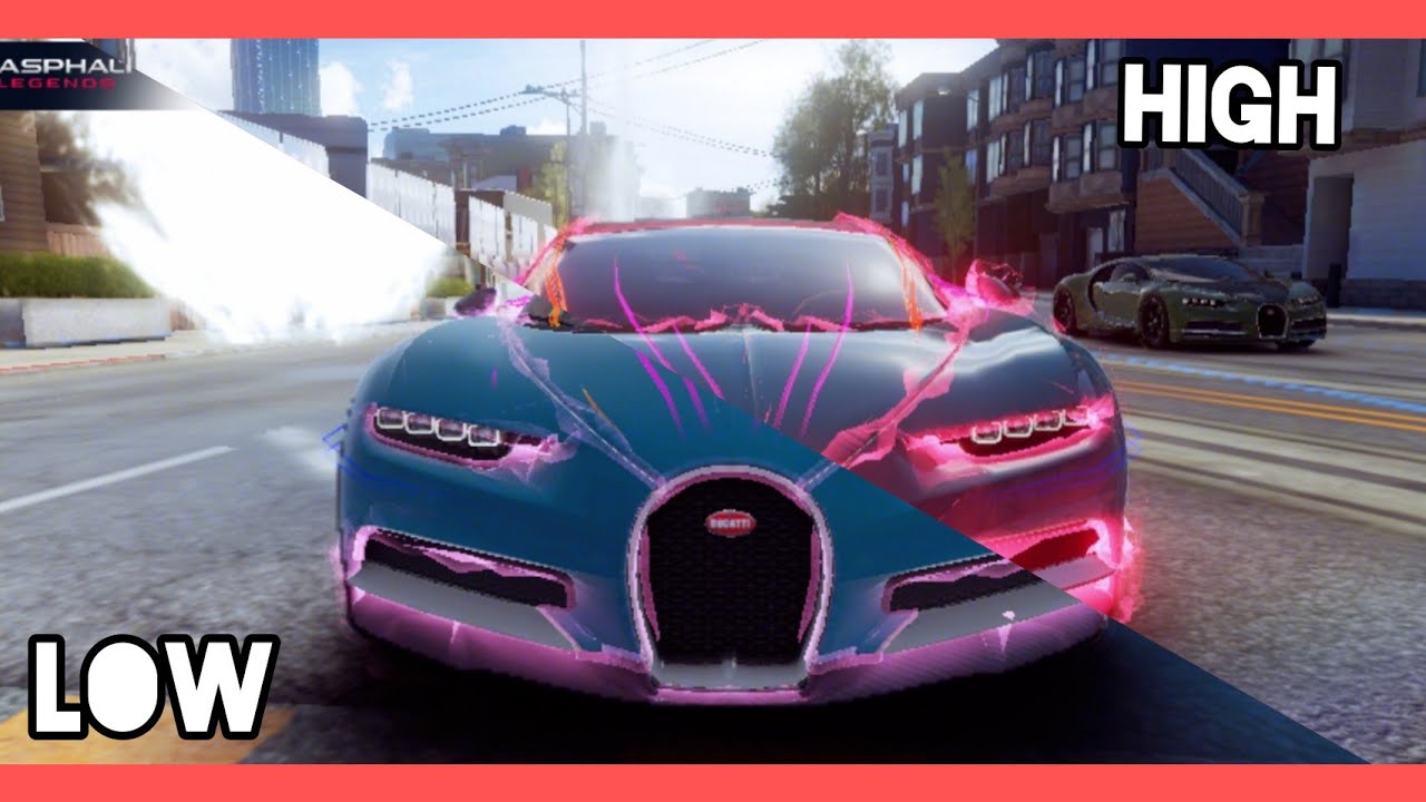 Asphalt 9:Legends : High Vs Low Graphics Comparison | HOW GRAPHICS ...