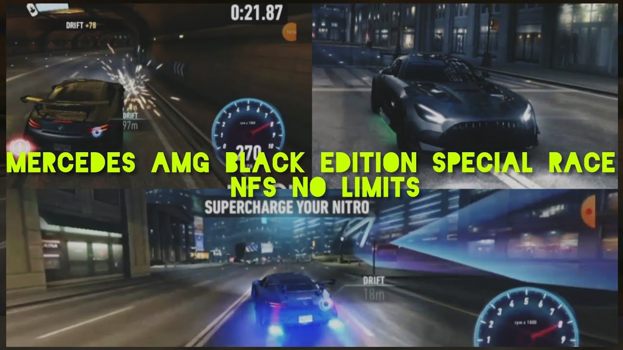 Mercedes Benz AMG Black Edition Special Race Master Ur Driving Skills ...
