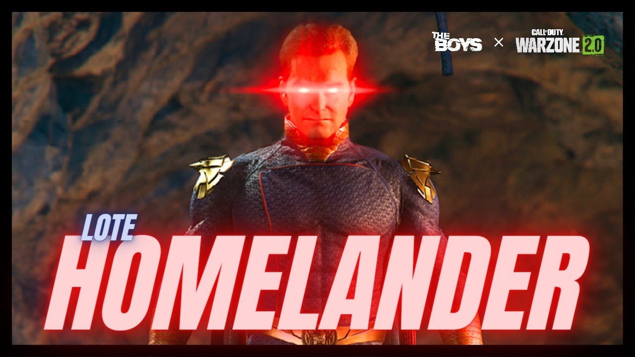 LOTE DE HOMELANDER - THE BOYS EN WARZONE 2.0 / JL SCORPION - YouTube