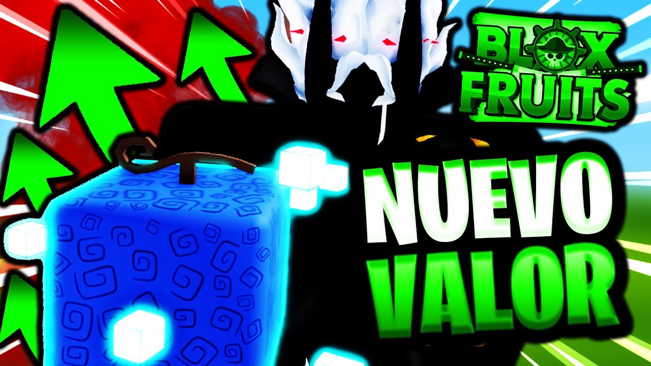 😏EL NUEVO *VALOR* AUMENTADO DE LA FRUTA CONTROL EN BLOX FRUITS🌌 ANTES ...