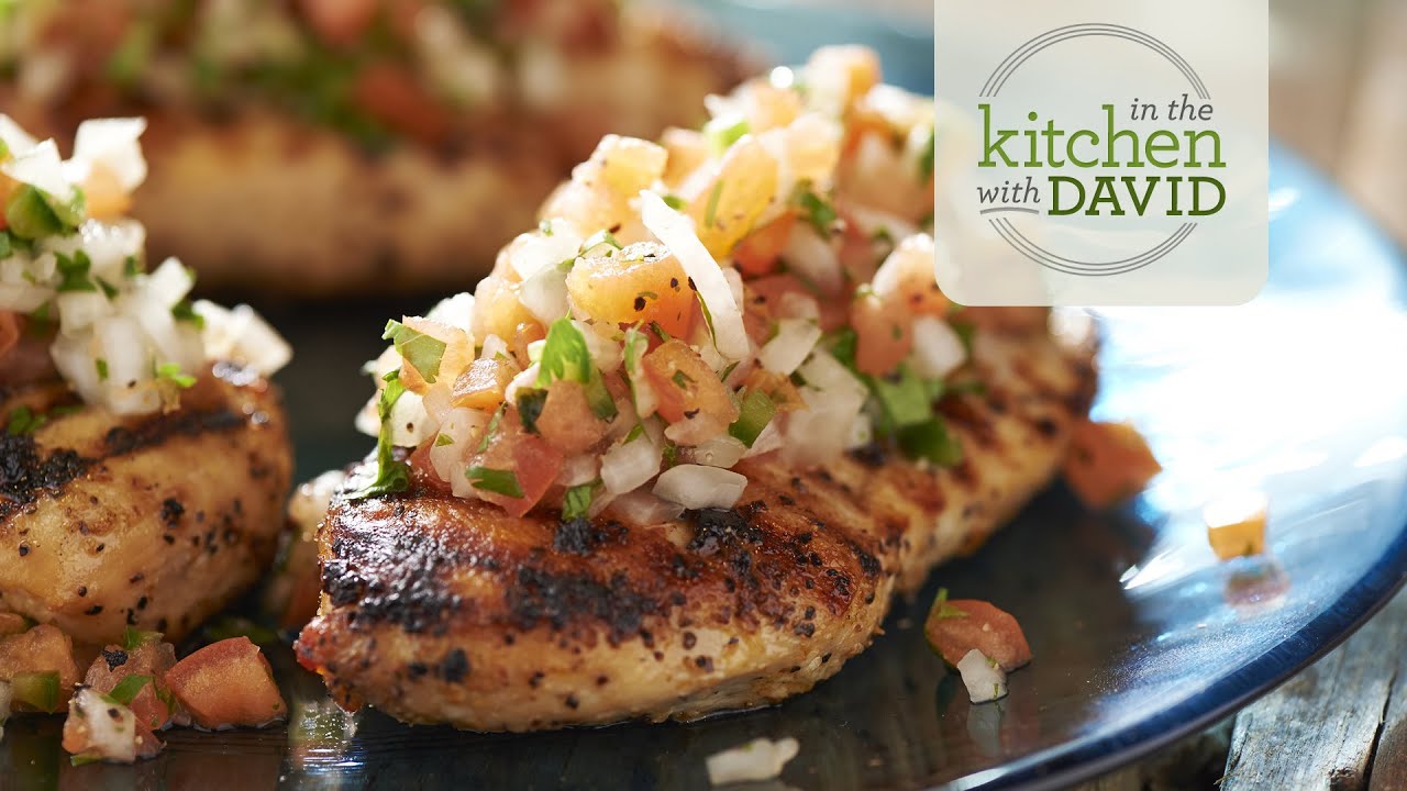 How to Make Grilled Chicken Breast with Pico de Gallo - YouTube