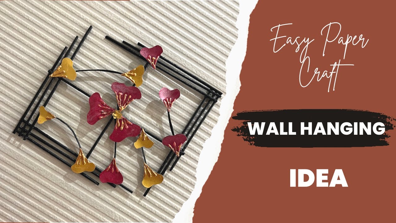 Wall Hanging Craft Ideas|DIY Room Decor|Wall decor|Best Out Of Waste ...