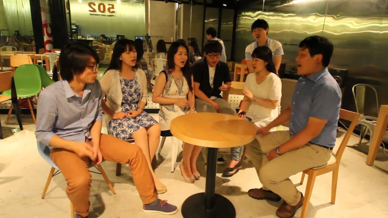 아카펠라 그룹 N'se - java jive - YouTube