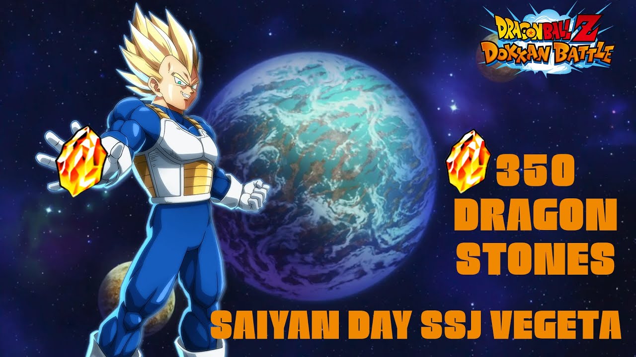 GOKU BLACK RIFT?!?!?! 350 STONES FOR SAIYAN DAY SSJ VEGETA! SUMMONS ...