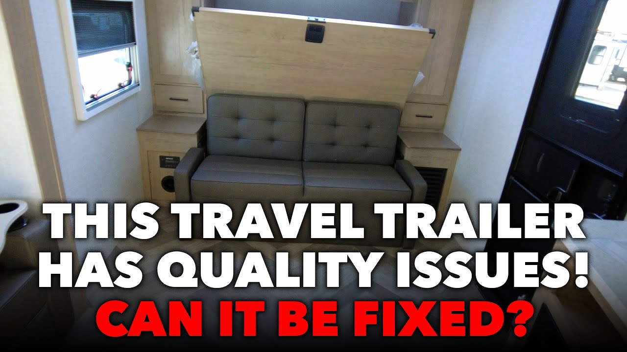 NEW!!! 2024 Travel Trailer Quality Issues! RV Repairs May Take A While ...