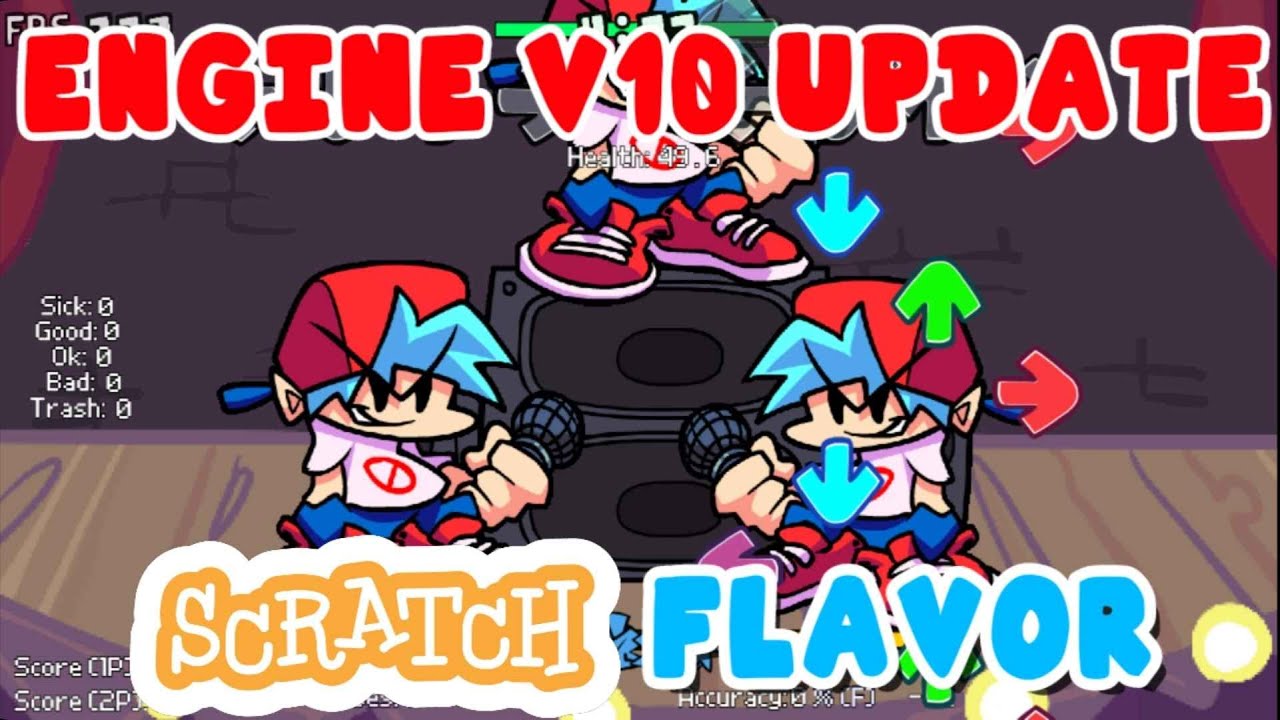 V10 UPDATE - FNF Engine Template on Scratch - YouTube