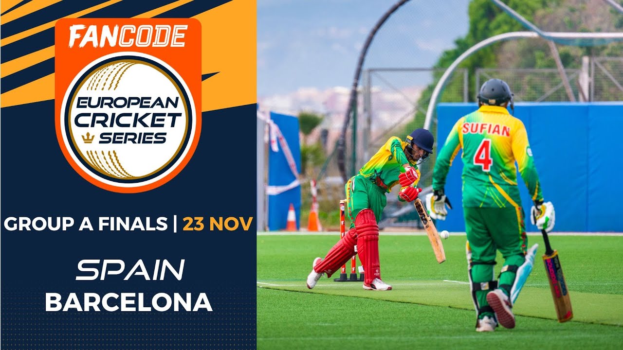 🔴 FanCode European Cricket Series Spain, Barcelona, 2022 | Group A ...