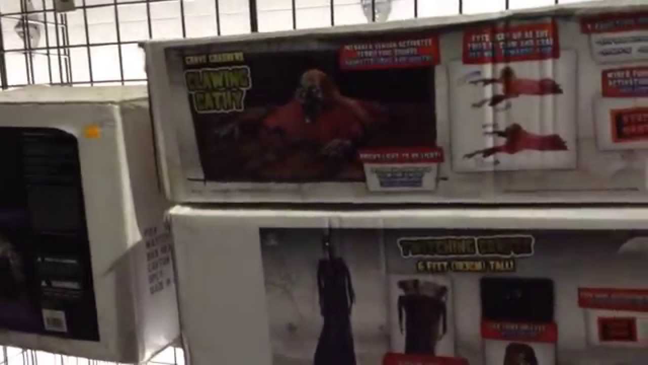Halloween Fun Shop 2015 Animated Prop Boxes - YouTube