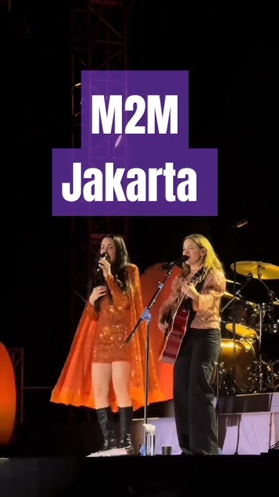 ‎M2M CONCERT 2025 JAKARTA #m2m #reunion #2025 #thebetterendingstour‎#maritlarsen #marionraven ...