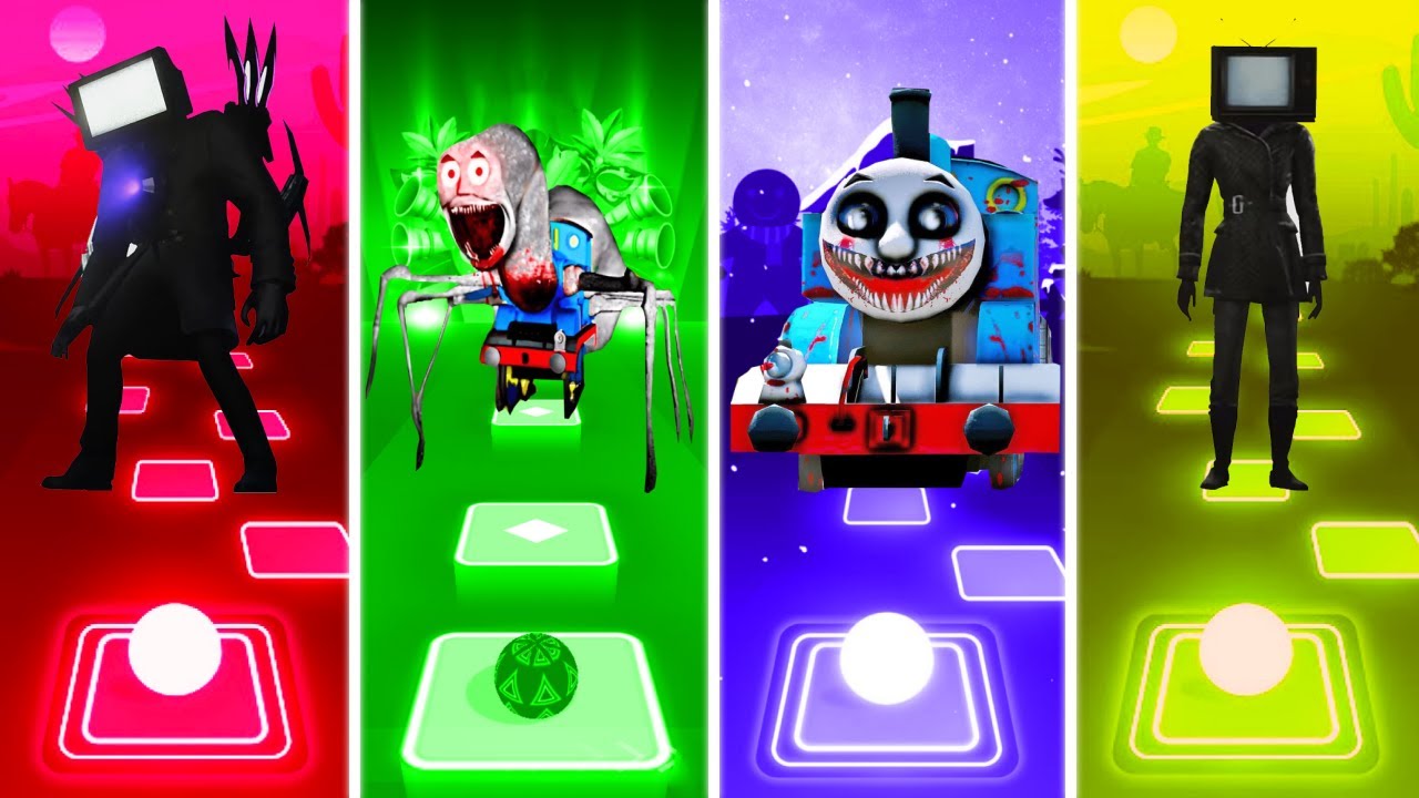 Titan TV Man Vs Thomas Train exe Vs Thomas The Train exe Vs TV Woman ...
