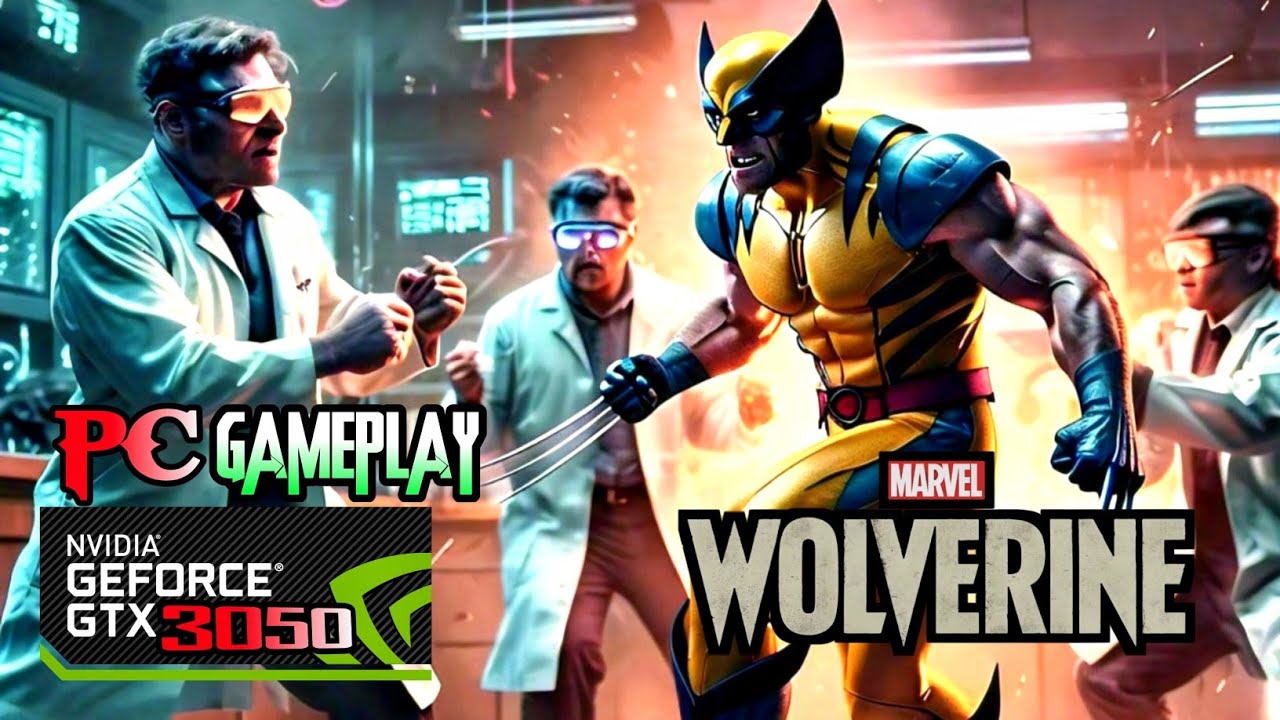 Wolverine Escape From Lab The Wolverine Upcoming Game PS5/PC #wolverine ...