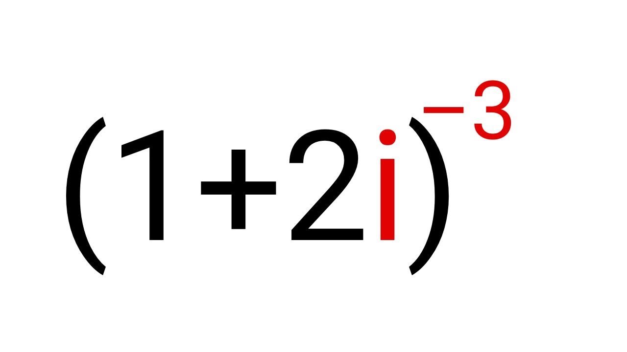 How To Simplify Imaginary Number | Simplifying Iota - YouTube