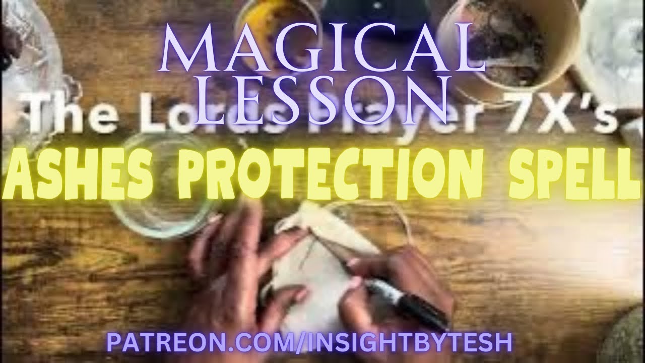 🪄💫 ASHES PROTECTION SPELL // BIBLE MAGIC 🪄💫 - YouTube