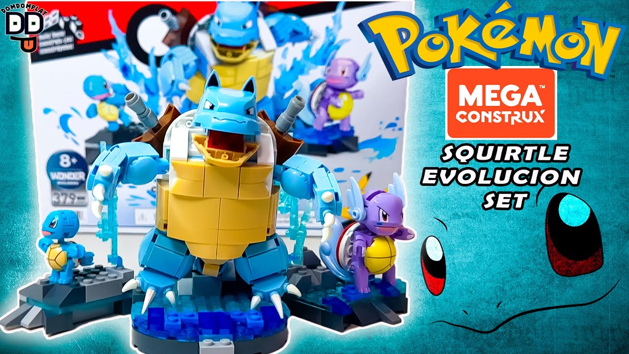 ARMANDO POKEMON DE LEGOS | EVOLUTION SET 2023 | SQUIRTLE WARTORTLE ...