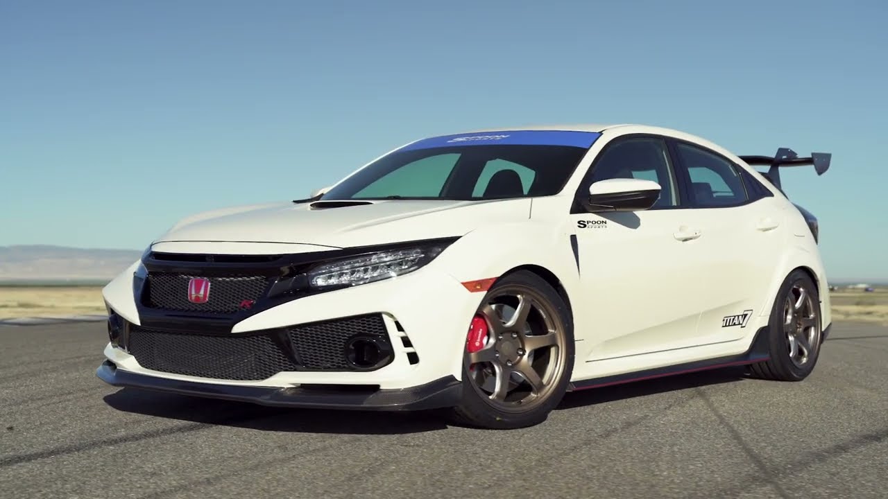 Titan 7 Wheels - 2017 Honda Civic Type R T-D6 Techna Bronze - YouTube