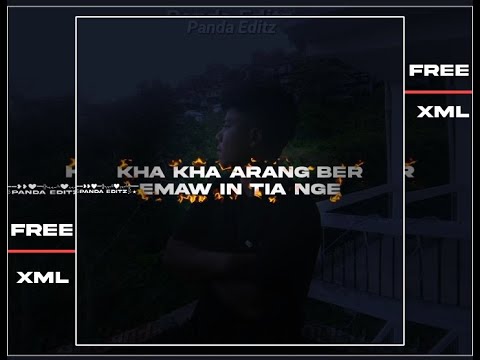 Mizo hla that 🎉ADDIE BOY-EXECUTION😰Xml alight motion pteset mizo rap ...