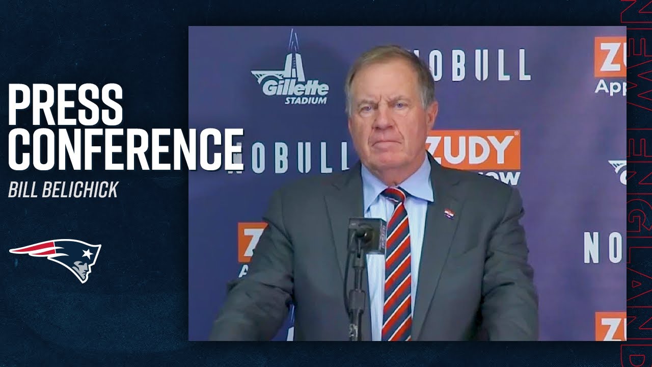 Bill Belichick Postgame Press Conference | Patriots vs. Vikings Week 12 ...