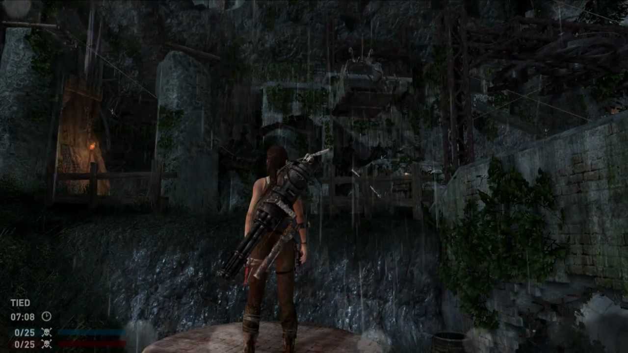 Tomb Raider multiplayer - Super-weapons location #1 Beach - YouTube
