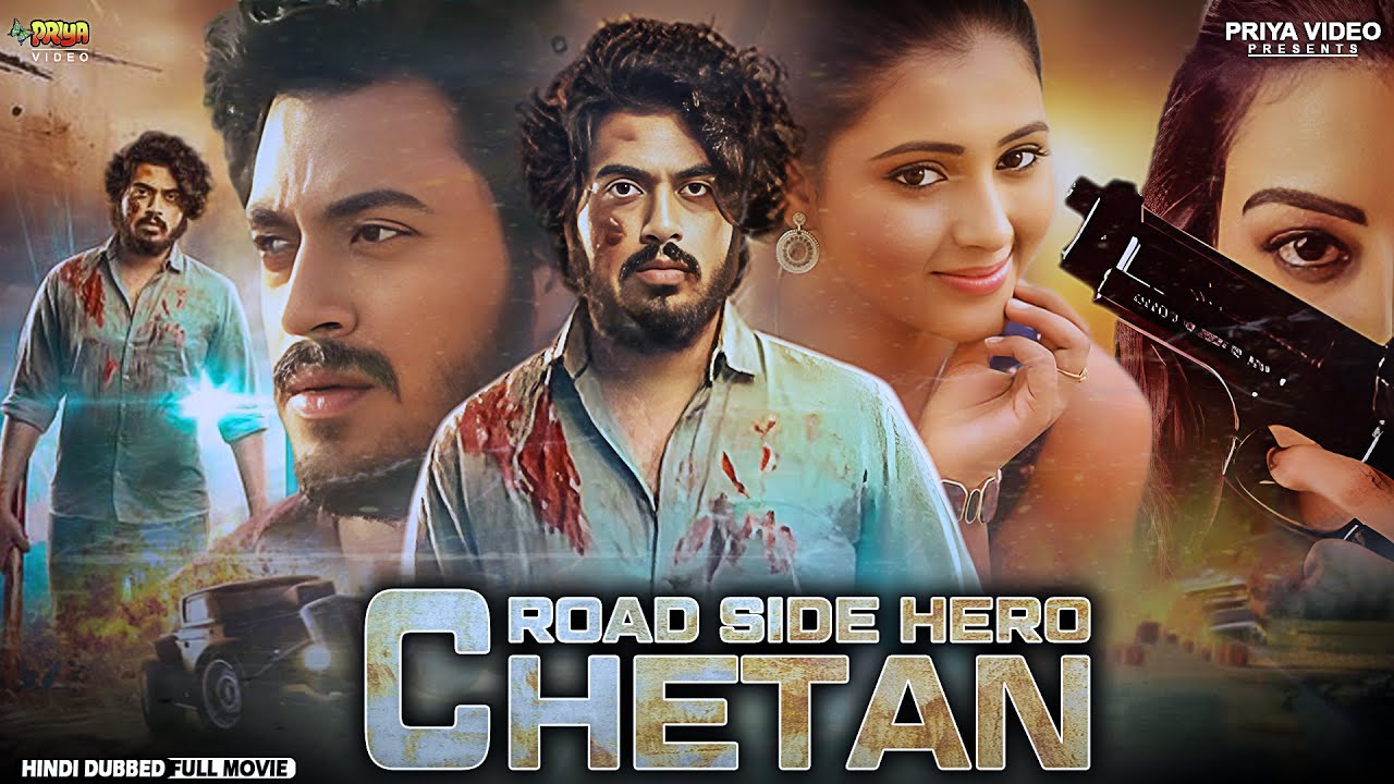 Road Side Hero Chetan | Telugu New Movie 2024 Hindi Dubbed Love Story ...
