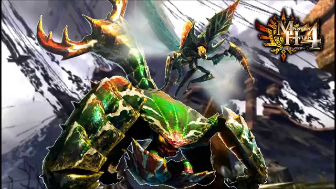 Monster Hunter 4 ~ Heavy Armor Bug / Seltas Queen (OST) - YouTube