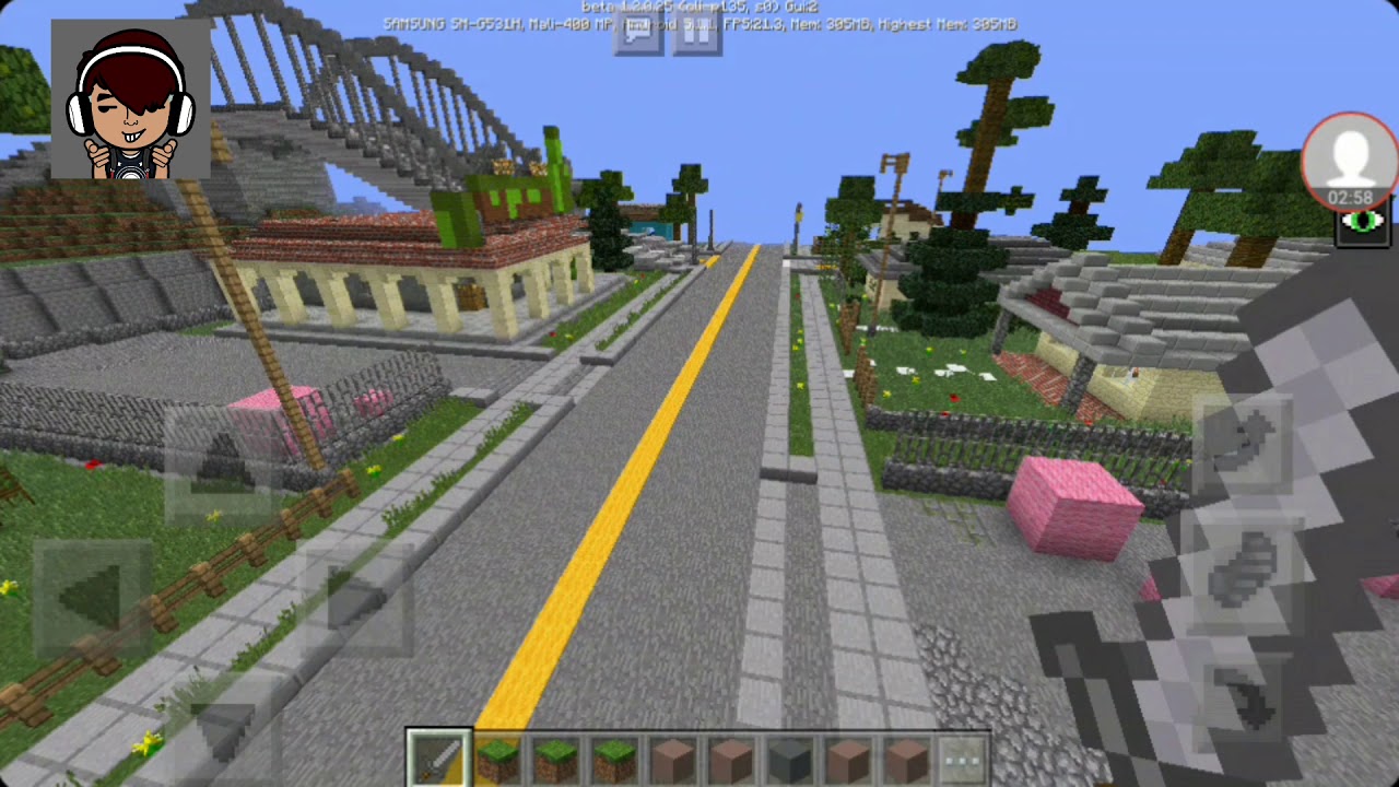 Mapa do gta San Andreas no minecraft pe - YouTube
