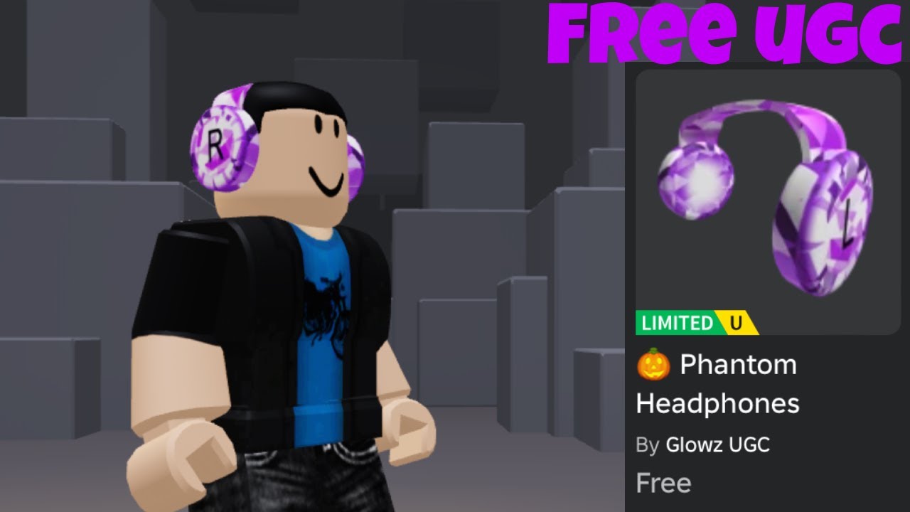Free UGC Limited! How To Get Phantom Headphones In Trick or Treat Line ...