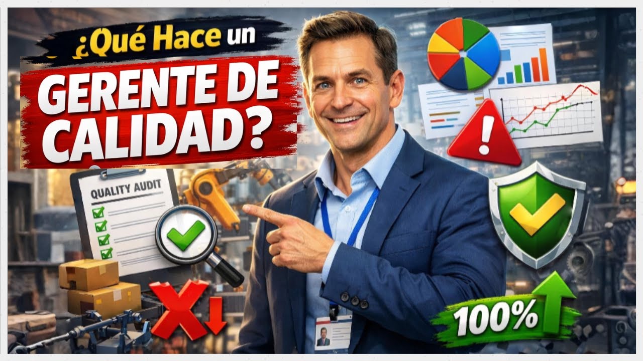 🔍 ¿Quieres ser Gerente de Calidad? Descubre las 10 funciones clave de ...