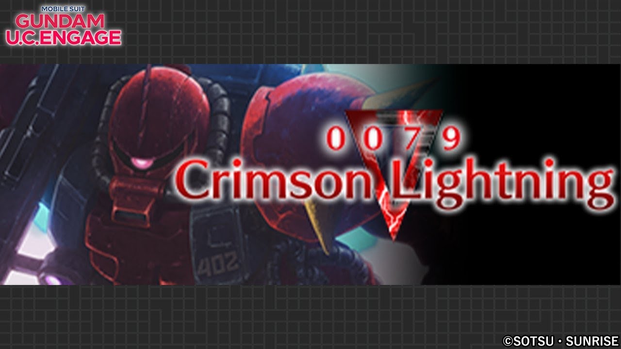 [GUNDAM UC ENGAGE] 0079 - Crimson Lightning - YouTube