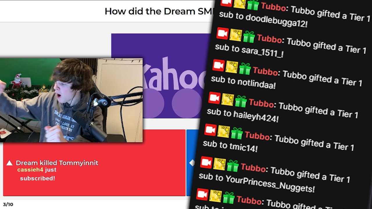 Tubbo Gifts $4000 to His Viewers for Christmas! - YouTube
