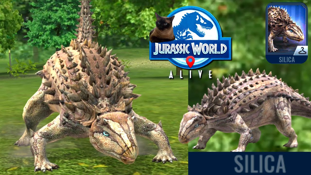Yuxisaurus' Afflictor Skin Team in Action- SILICA! All New Jurassic ...