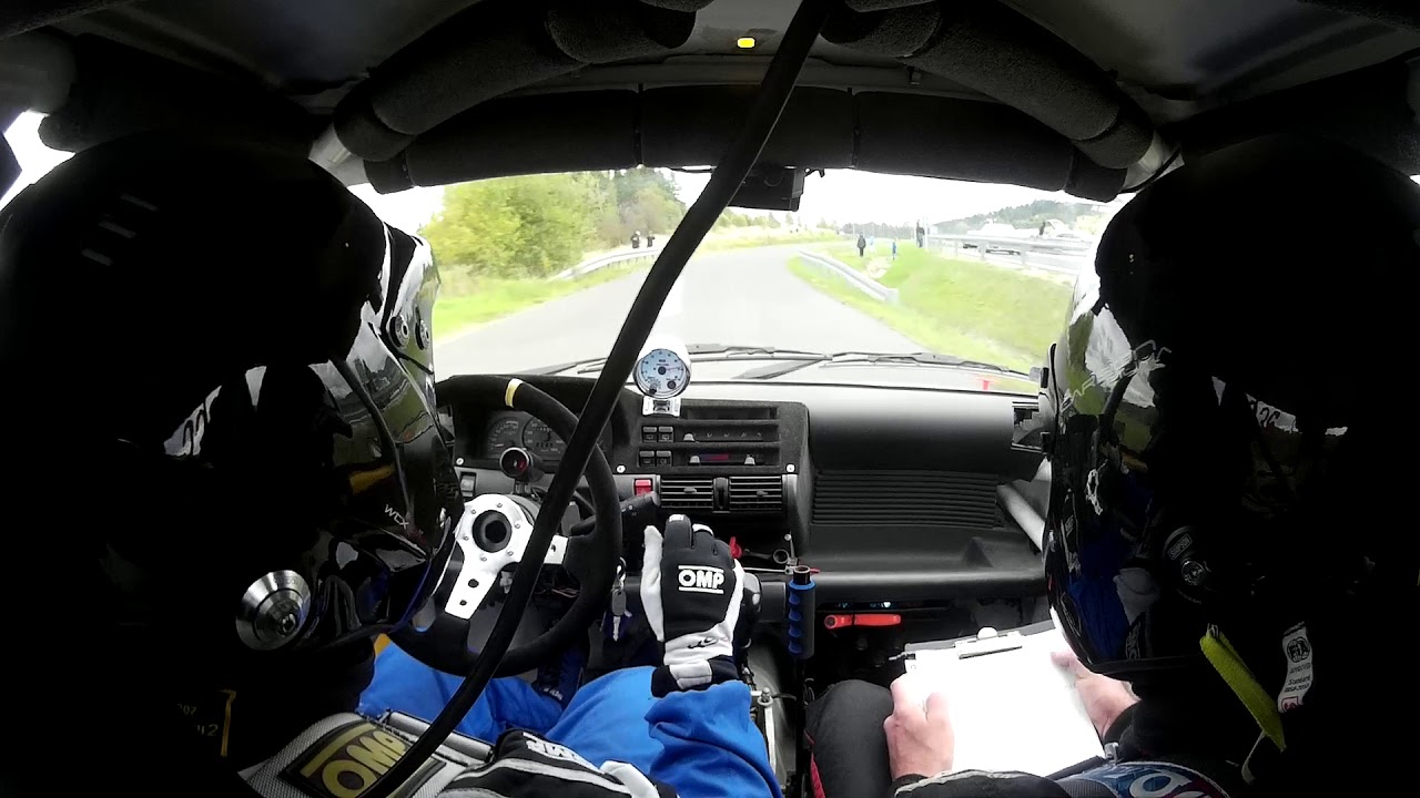 65 Rajd Wisły Marcin Puto/Marcin Gut Fiat CCS OnBoard Akcja - YouTube