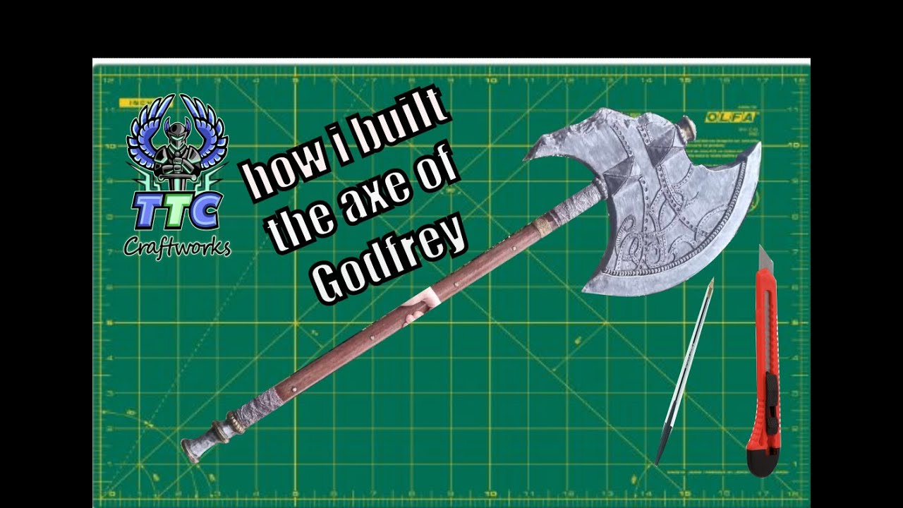 How i built the axe of Godfrey - YouTube