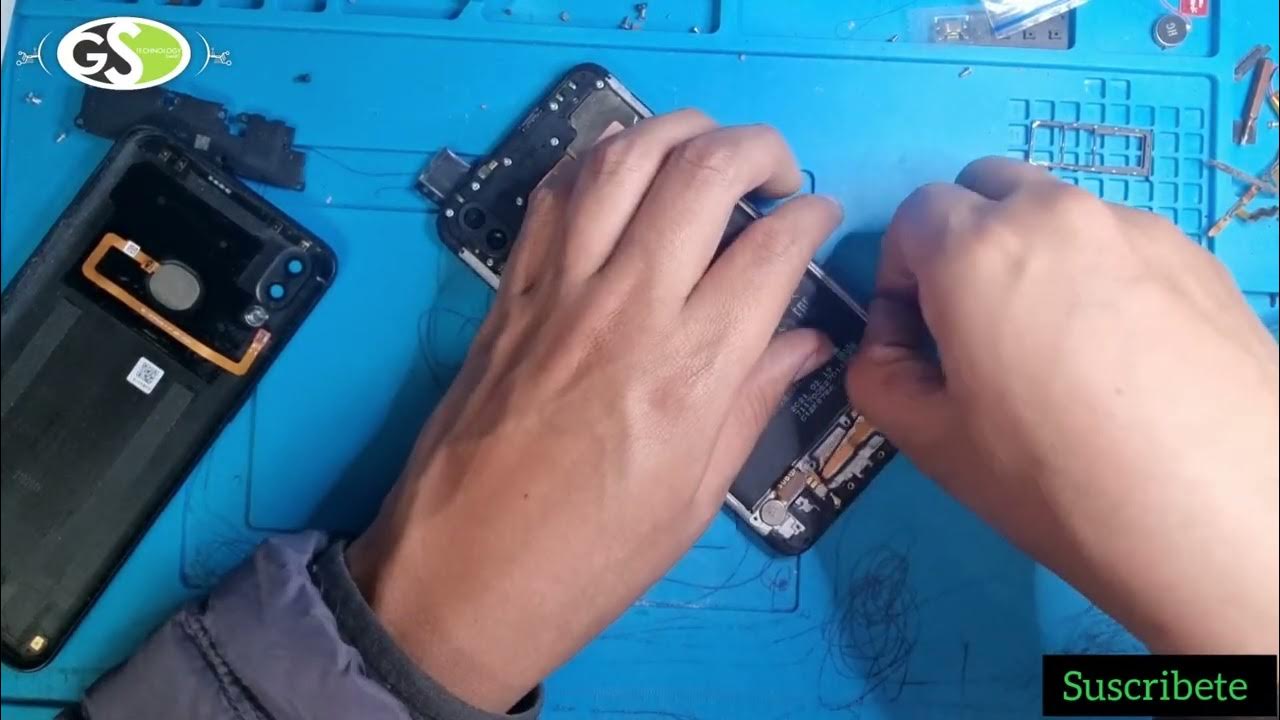 SOLUCION FALLA DE SEÑAL SAMSUNG A10S Y CAMBIO DE MICROFONO - YouTube