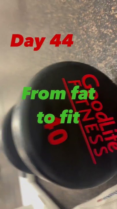 Day 44! Arm day! From fat to fit! - YouTube