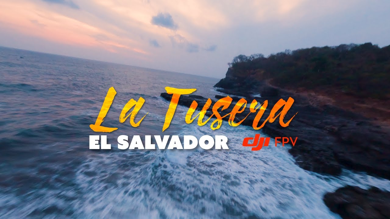 DJI FPV GoPro11 Mini LA TUSERA Beach EL SALVADOR - YouTube