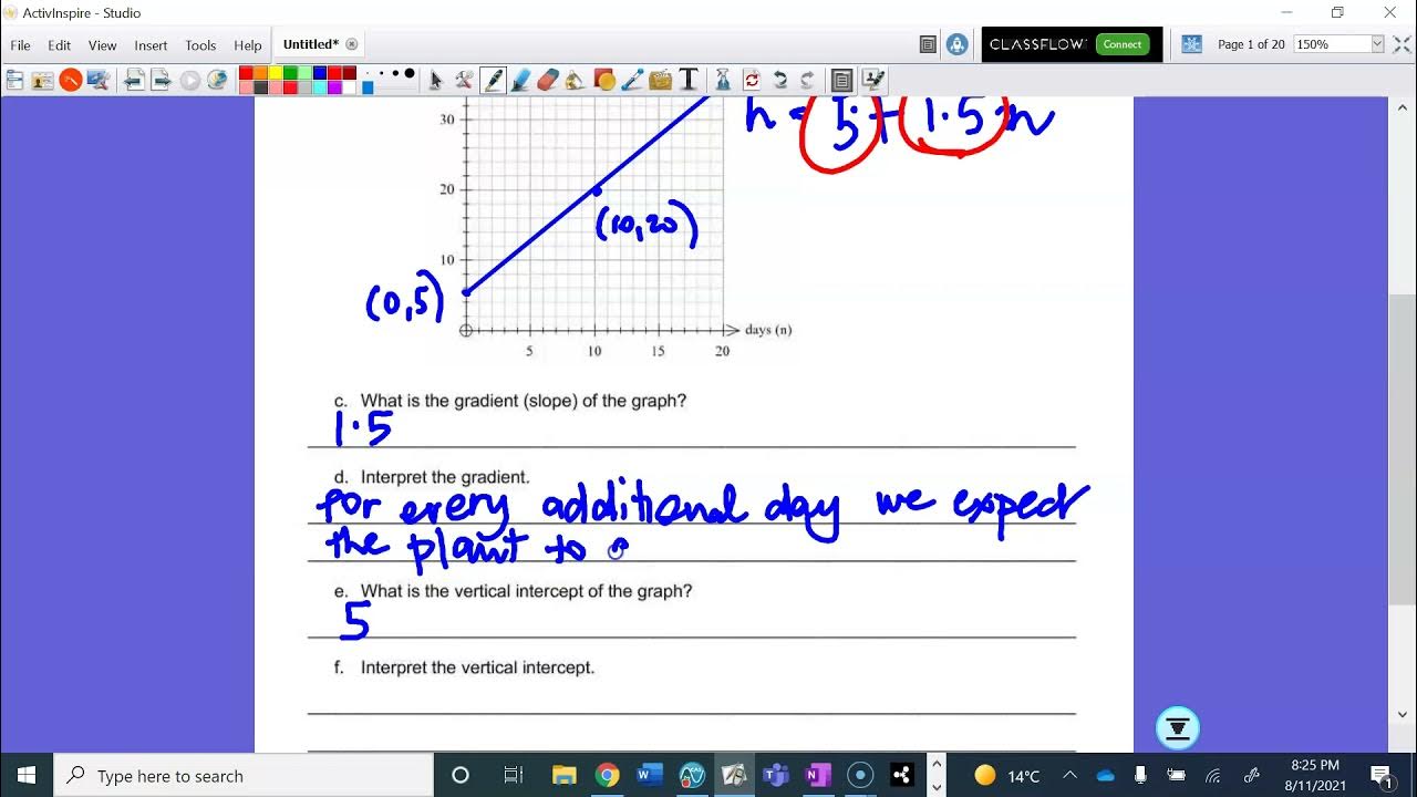 Linear Modelling 1 - YouTube