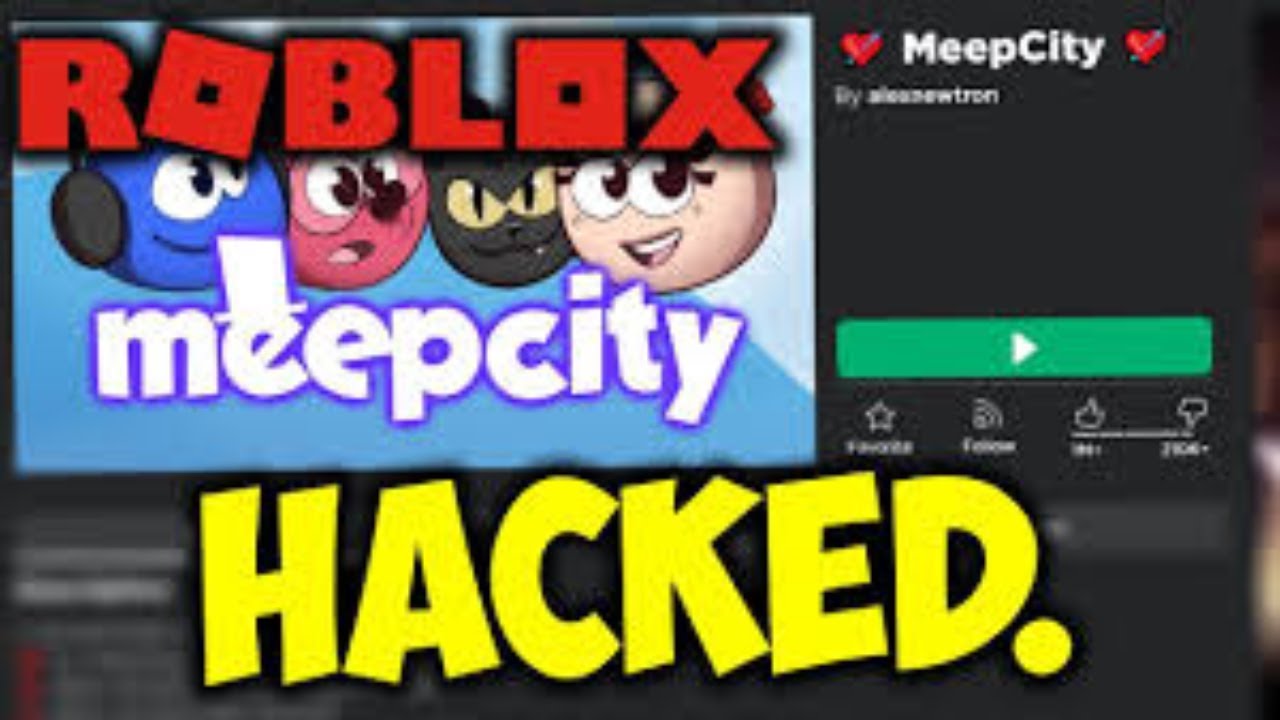 MEEPCITY GOT HACKED 2020! Scary! | What happened? - YouTube