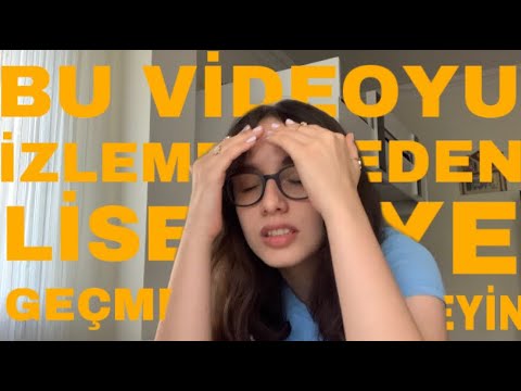 LİSEYE GEÇENLERE TAVSİYELER|| Okulun ilk günü ne yapmalısınız|| 9.SINIFA GEÇENLERE TAVSİYELER