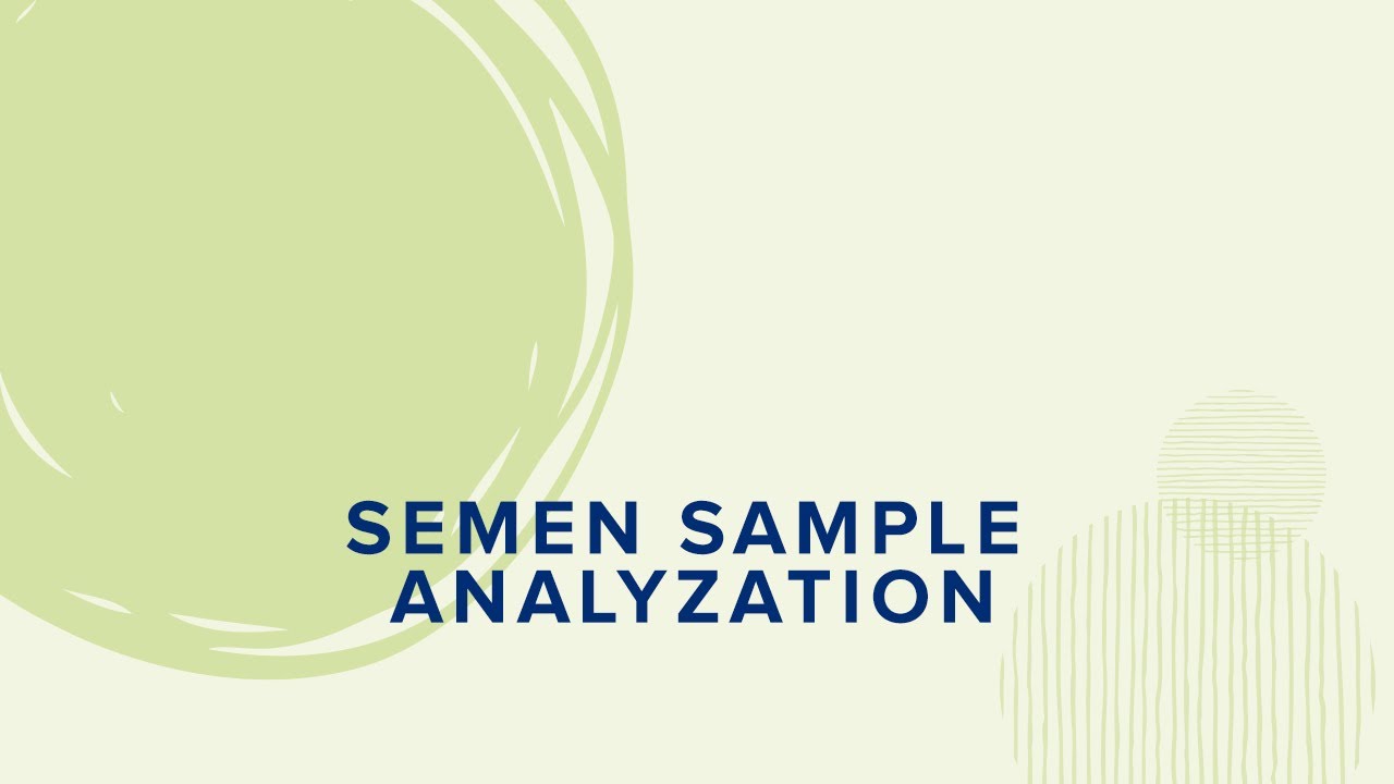 Semen Sample Analyzation - YouTube