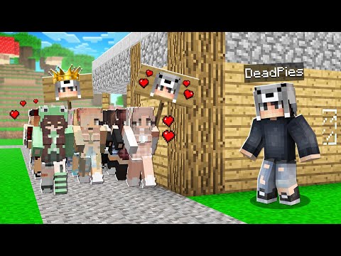 KIZ HAYRANLARIMIN KÖYÜNE GİTTİM - Minecraft