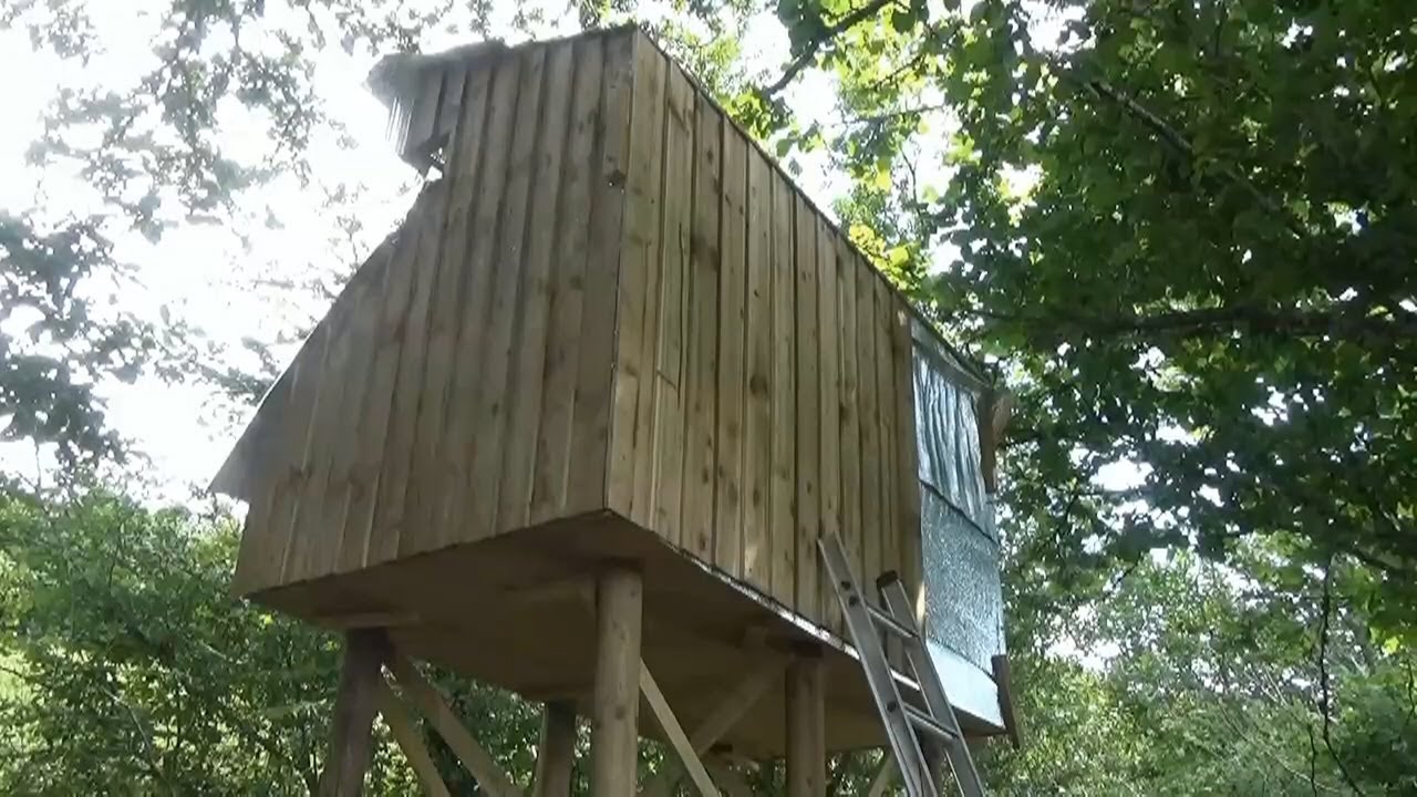 Wildlife Birdhide Design & Build (3) - YouTube