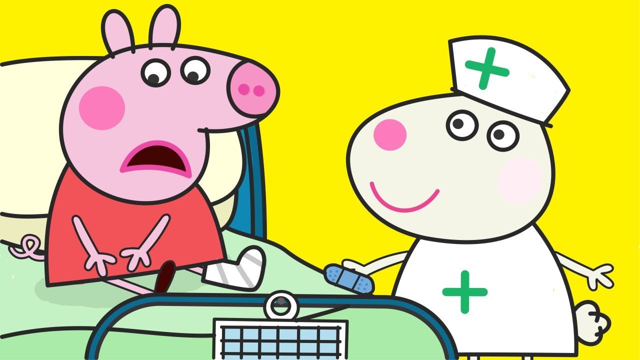 The Big Boo Boo! 🤕 Peppa Pig Fanmade Coloring Story - YouTube