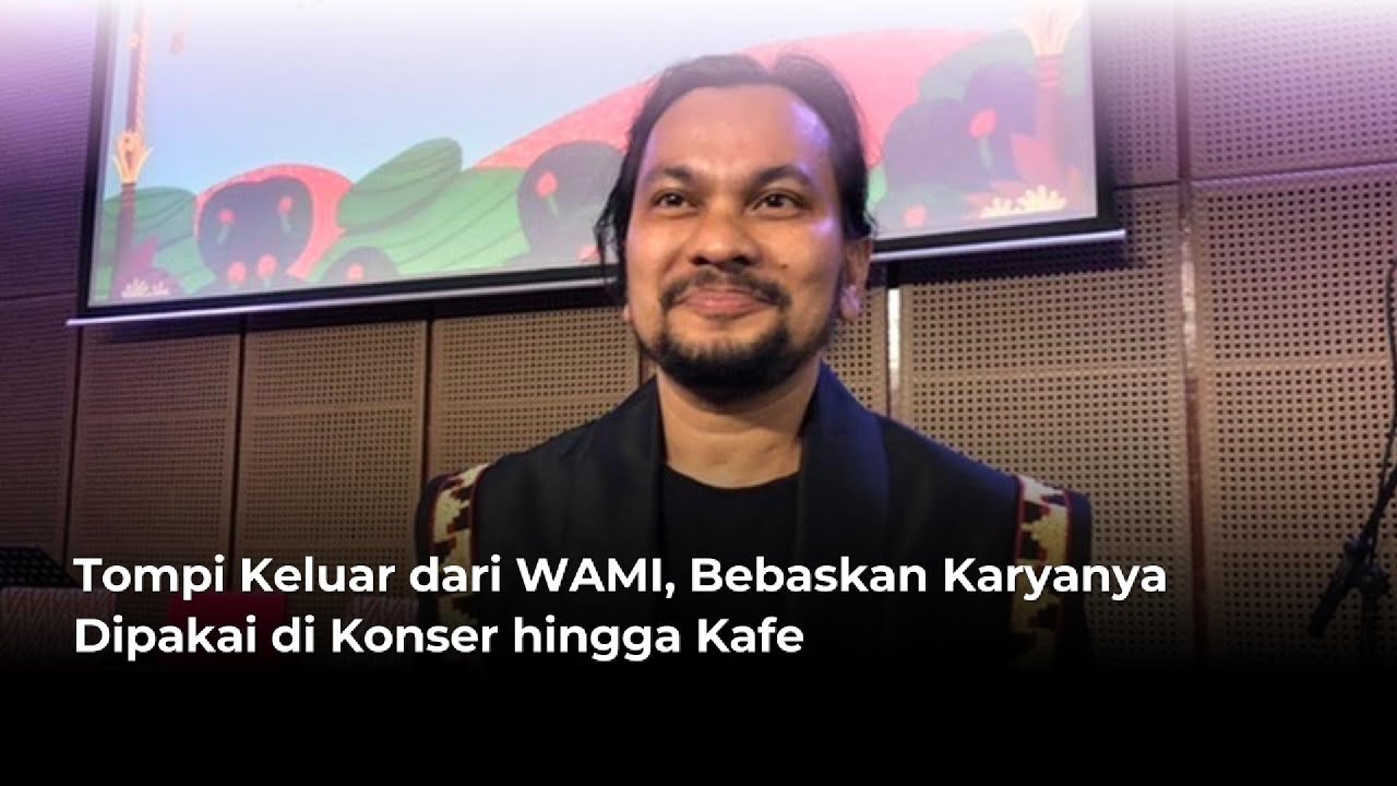 Tompi Keluar dari WAMI, Bebaskan Karyanya Dipakai di Konser hingga Kafe ...