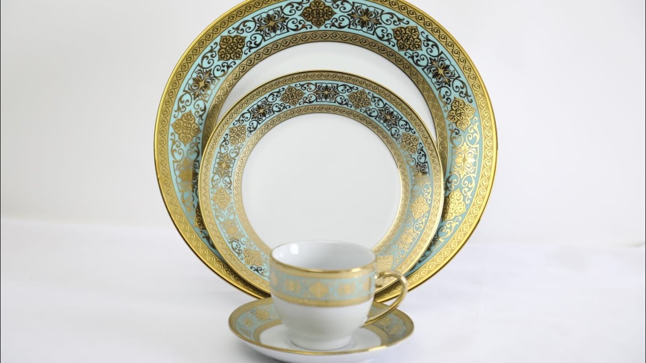 New Royal Quality Porcelain Fancy Crockery Set.110pc Delivery Delhi ...