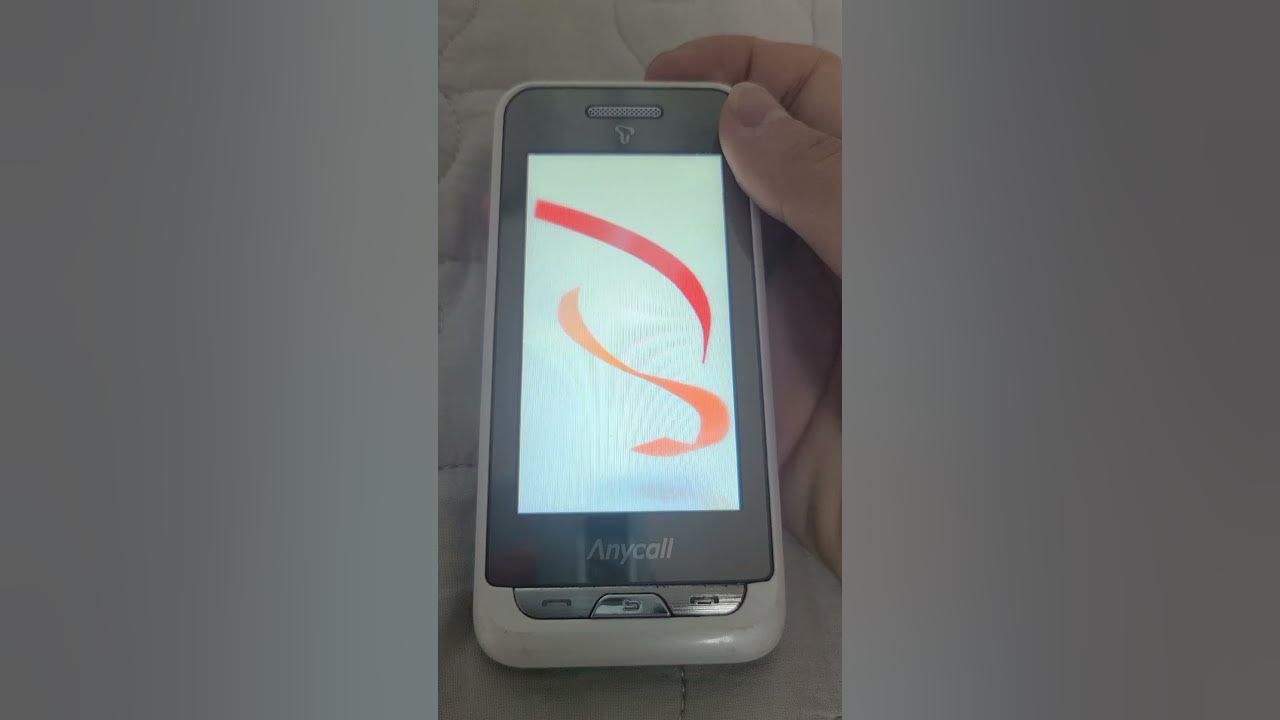 SCH-W750 햅틱팝 전원 on/off - YouTube