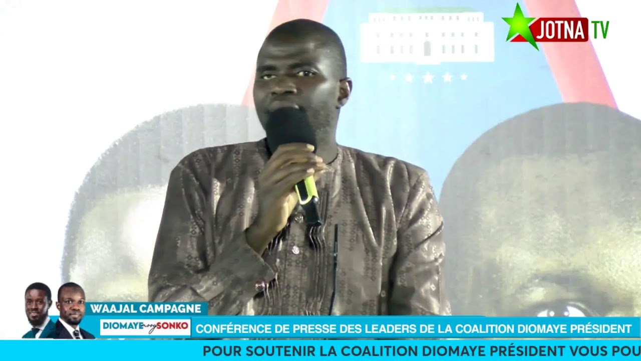ConfÉrence De Presse Des Leaders De La Coalition Diomaye PrÉsident