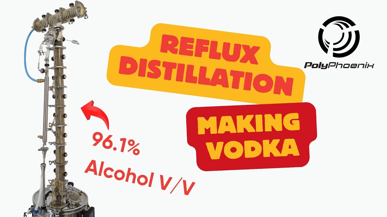 How to make vodka or neutral spirit using the Polyphoenix reflux still ...
