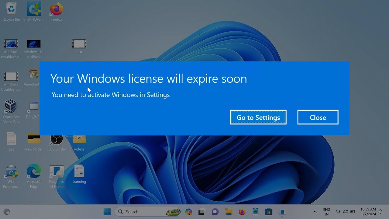 Your Windows License Will Expire Soon on Windows 11 | How To Fix ...