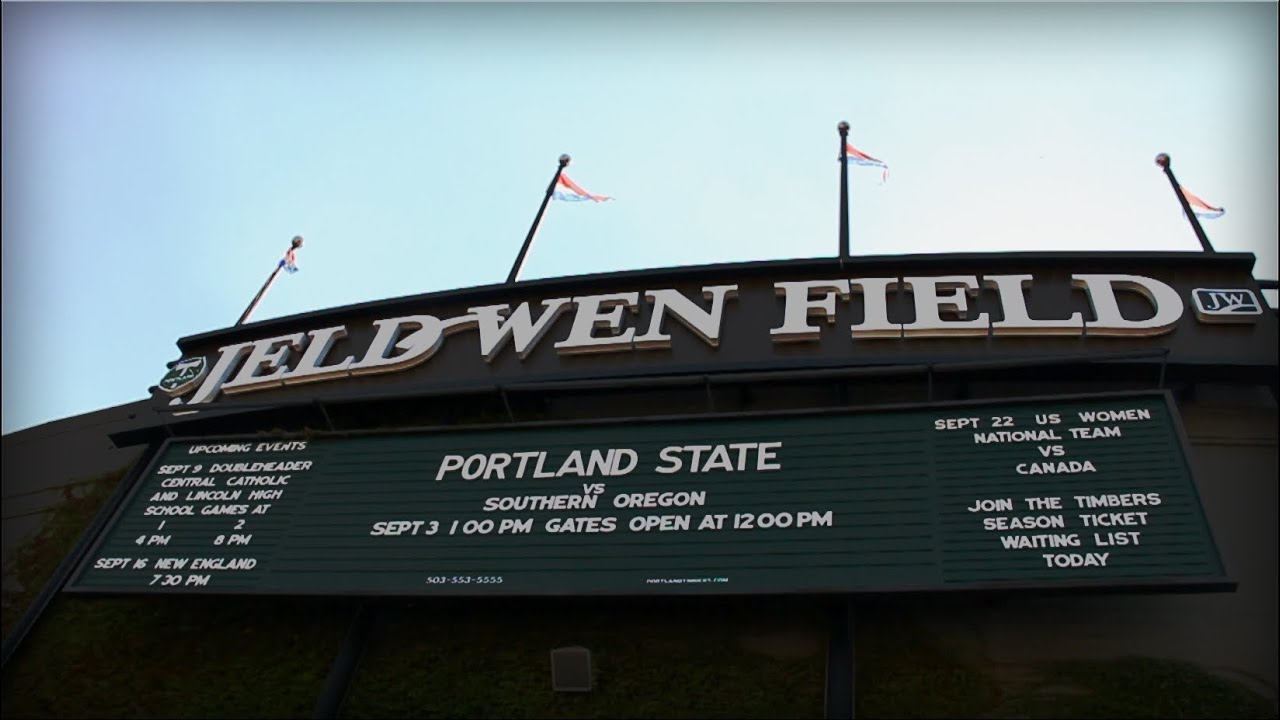 Portland State Vikings at Jeld-Wen Field - YouTube
